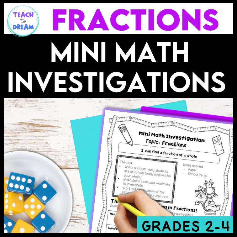 Real Life Fractions | Adding Fractions Math Investigations - Made By ...