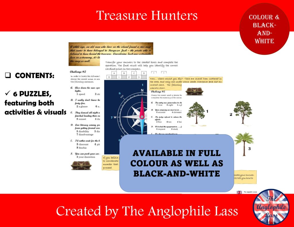 ELA Escape room | Prepositions game | Parts of Speech | CEFR B2- C1 ...