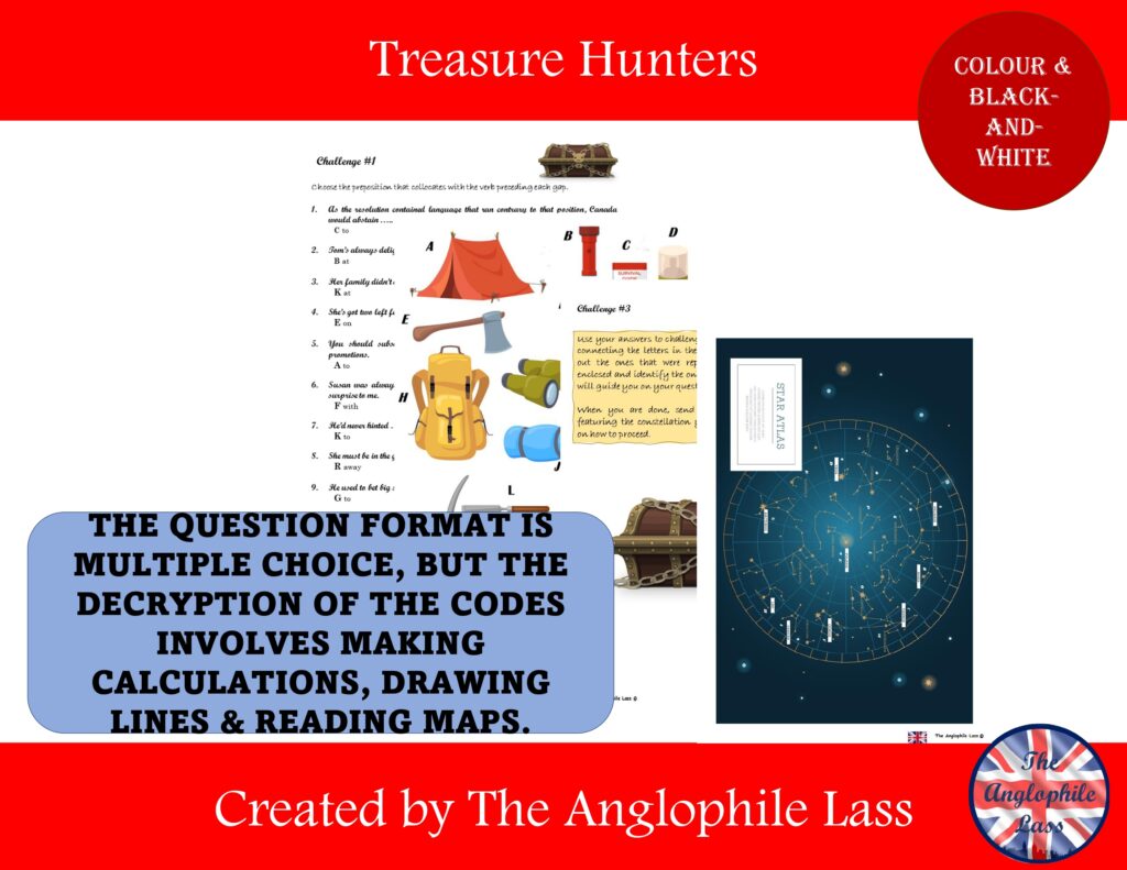 ELA Escape room | Prepositions game | Parts of Speech | CEFR B2- C1 ...