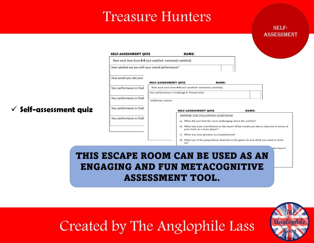 ELA Escape room | Prepositions game | Parts of Speech | CEFR B2- C1 ...