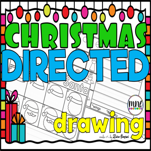 Christmas Directed Drawing Step by Step Pack | Made By Teachers