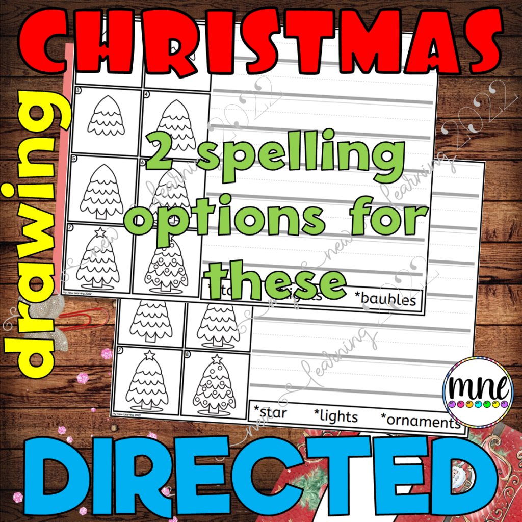 Christmas Directed Drawing Step by Step Pack | Made By Teachers
