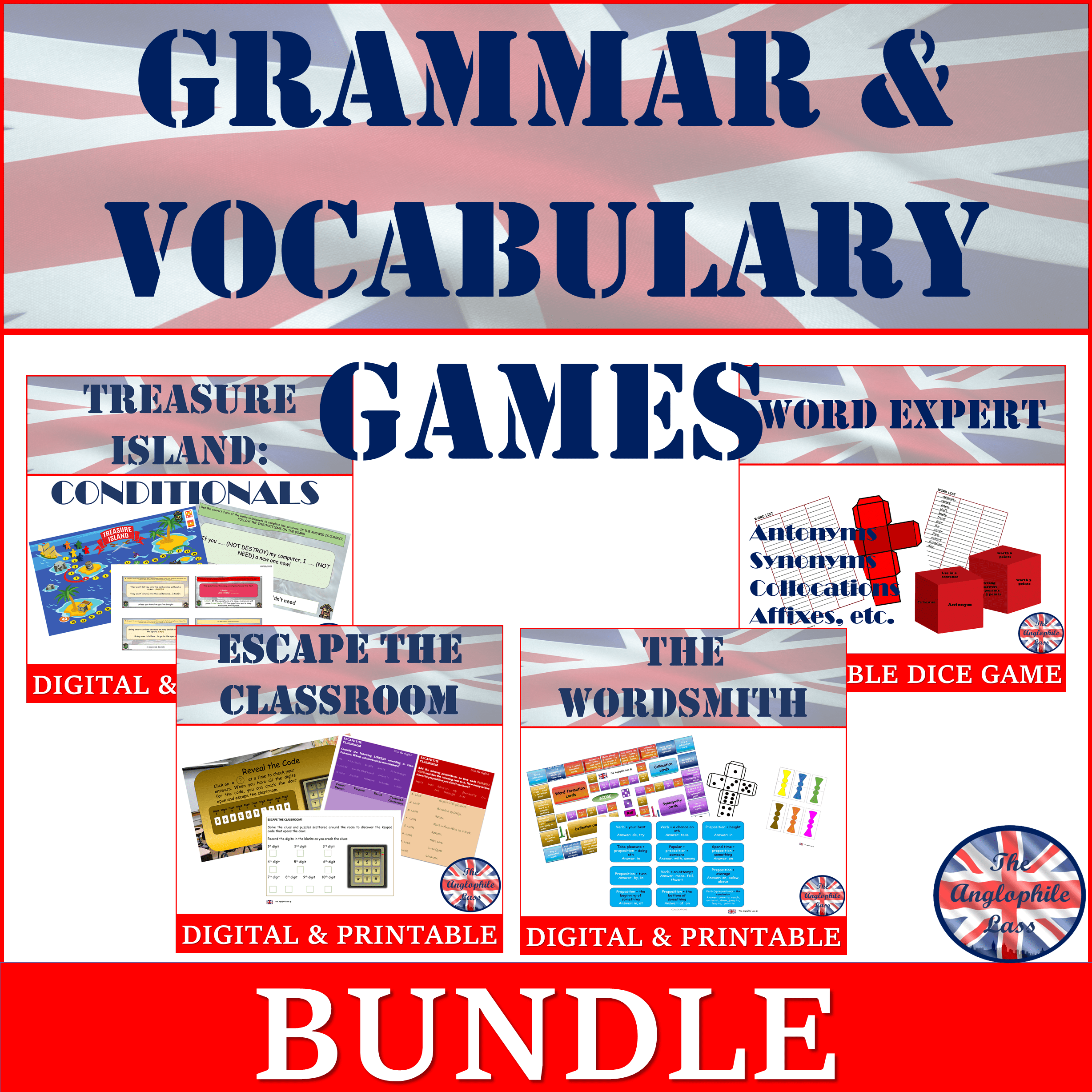 Synonyms and antonyms | Suffixes | Powerpoint and printable games ...