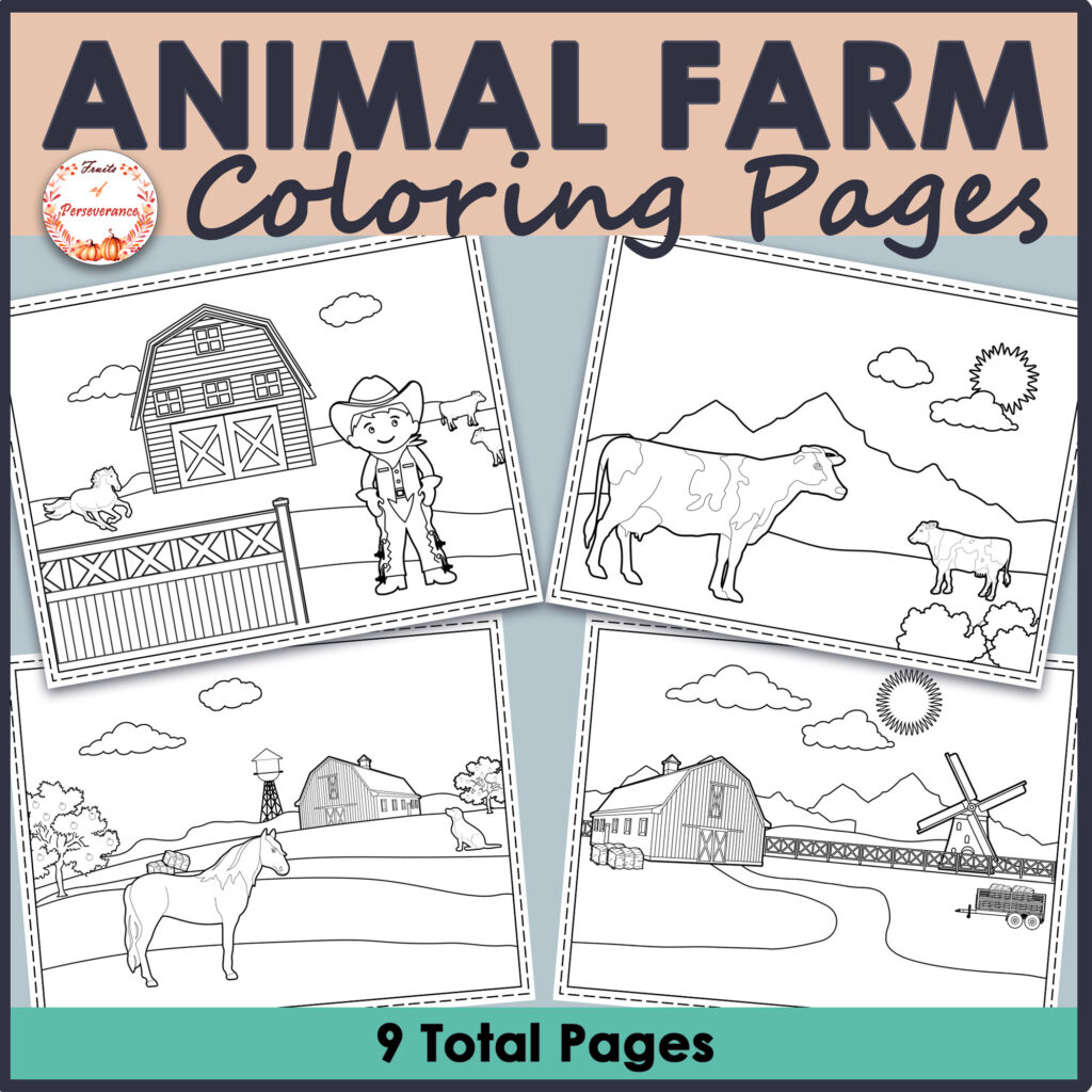 Variety of Coloring Pages Bundle | Rooms Farm Summer and Sports | Made ...