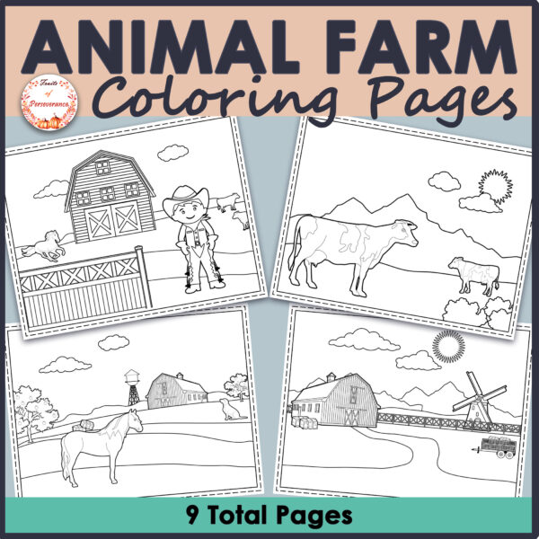Animal Farm Coloring Pages - Made By Teachers