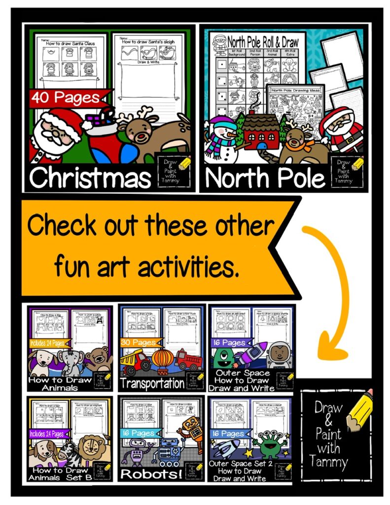 Free Directed Drawing Snowman How to Draw and Write Art Sub Activity ...