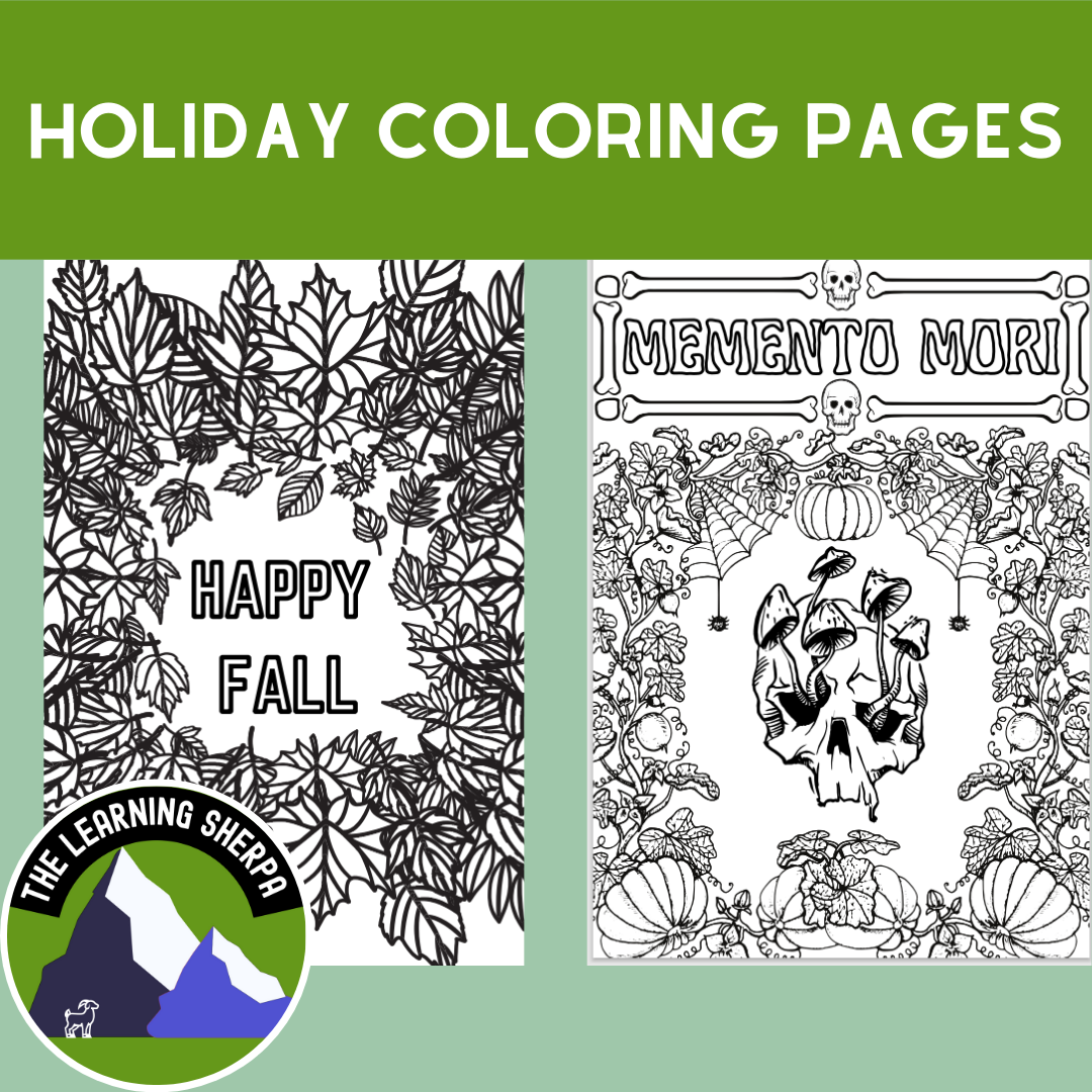 Holiday Coloring Pages Bundle | Made By Teachers