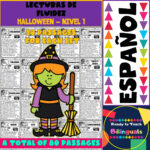 Fluency Passages in Spanish Bundle/BTS/Halloween/Day of the Dead ...