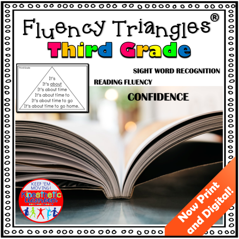 Reading Fluency Passages - Third Grade Sight Word Practice - Fluency ...
