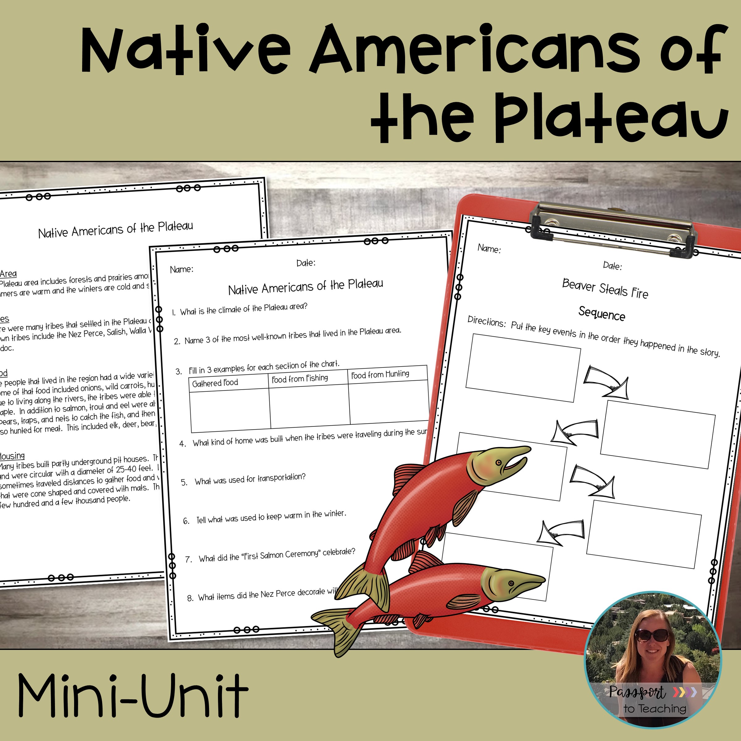 Native American Mini Units - Made By Teachers