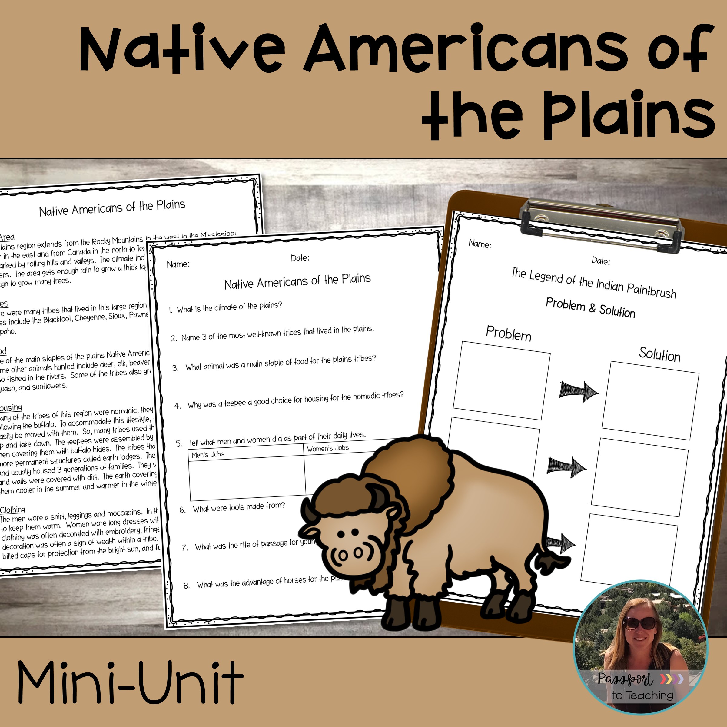Native American Mini Units - Made By Teachers