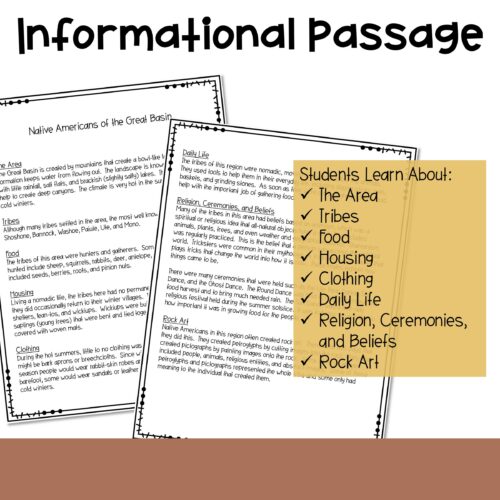Native Americans of the Great Basin Region - 5th Grade Native Americans ...