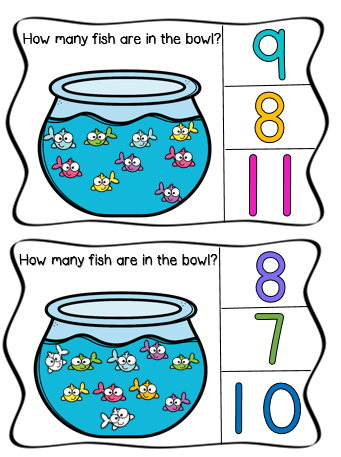 Number Clip Cards - 1 to 20 - Made By Teachers
