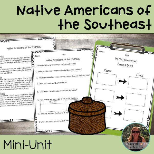Native Americans of the Southeast Region - 5th Grade Native Americans ...