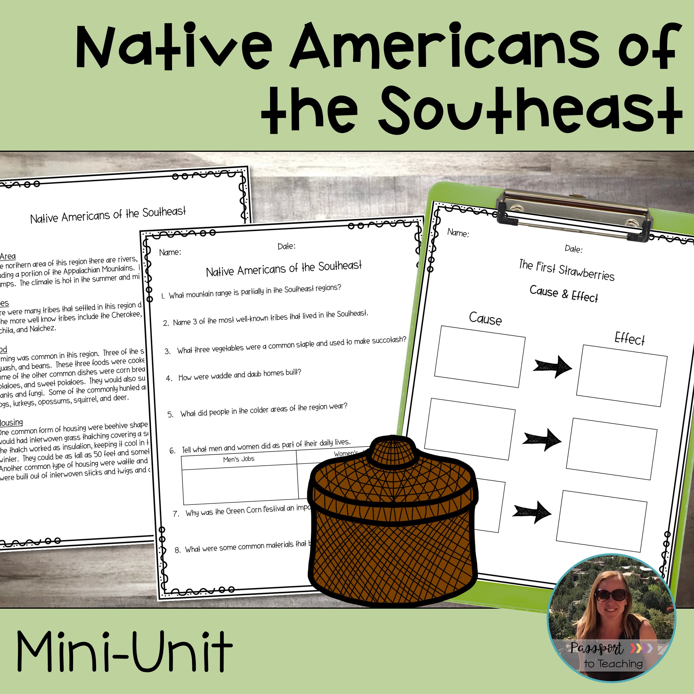 Native American Mini Units - Made By Teachers