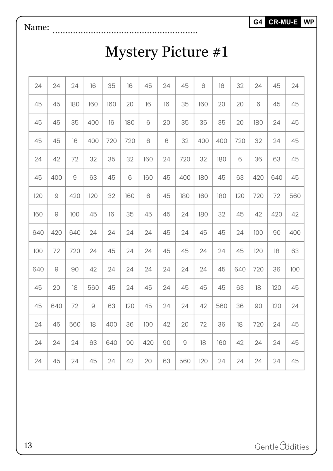 Christmas Math Mystery Pictures Grade 4: Addition Subtraction ...