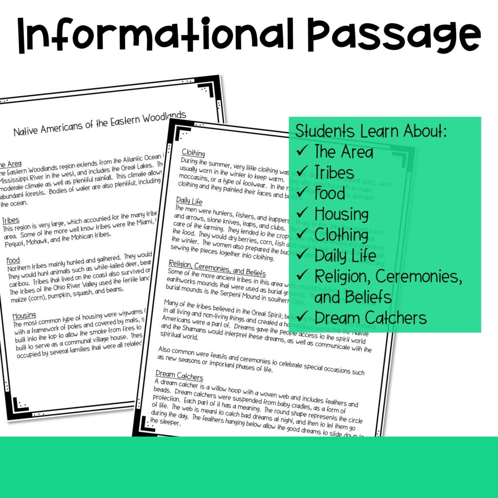 Native Americans of the Eastern Woodlands Region - 5th Grade Native ...
