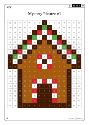 Christmas Math Mystery Pictures Grade 1: Additions Subtractions | Made ...