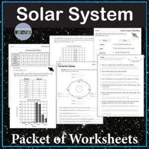 Solar System and Planets Worksheet Packet | Made By Teachers