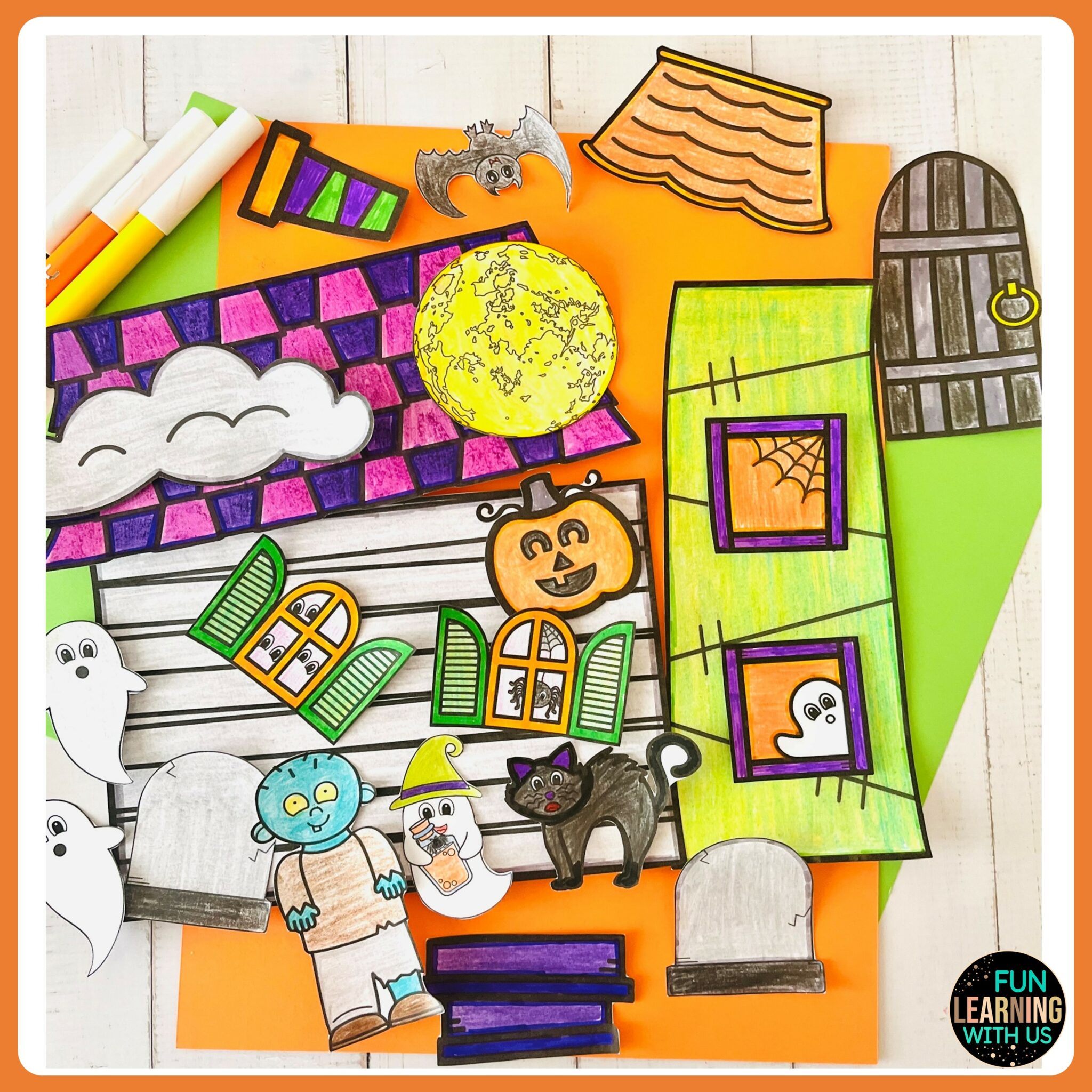 Halloween Craft | Haunted House Craft | October | Made By Teachers