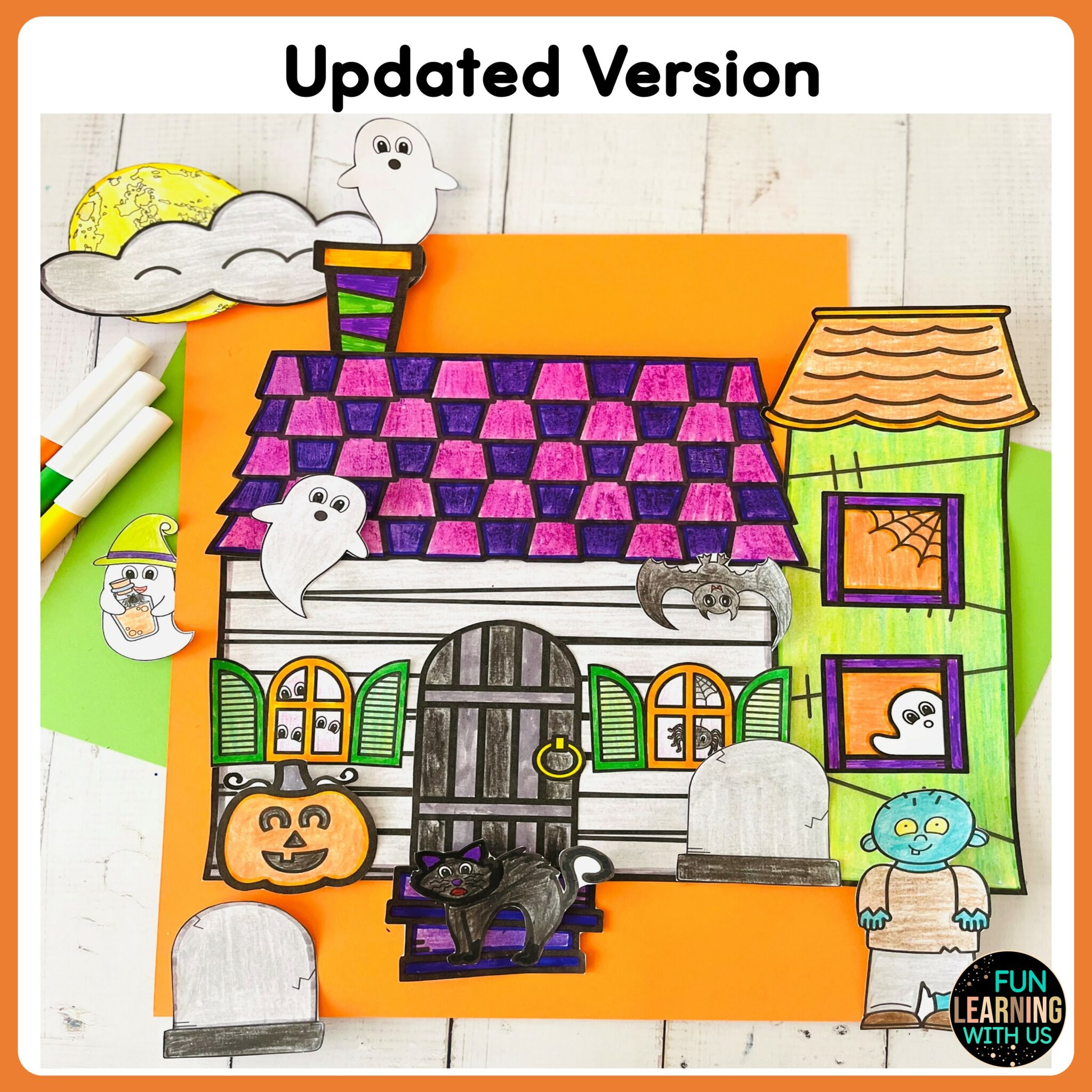 Halloween Craft | Haunted House Craft | October | Made By Teachers