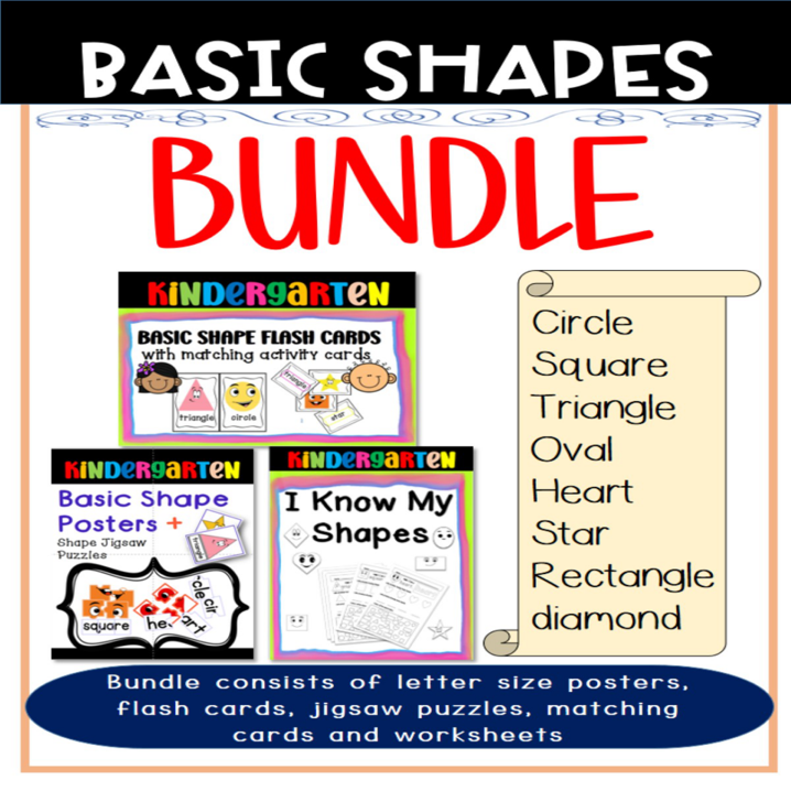 Shapes Bundle | Made By Teachers