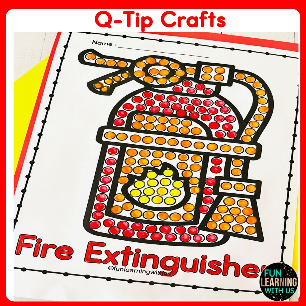 Firefighter Theme Craft Bundle | Community Helpers Activity | Made By ...