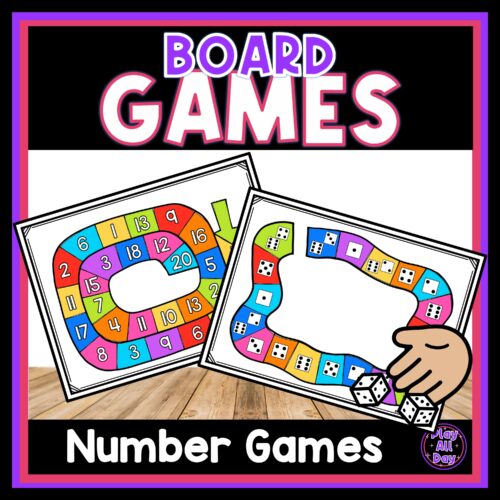 Number Board Games | Number Recognition Activities | Made By Teachers