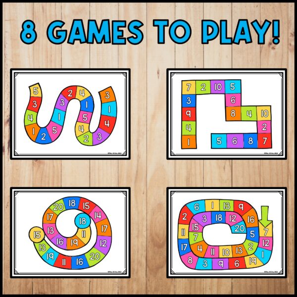 Number Board Games | Number Recognition Activities - Made By Teachers