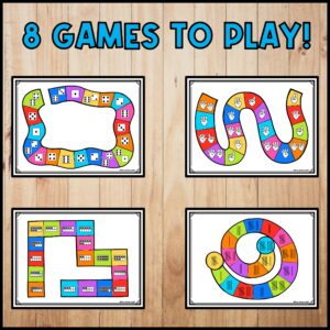 Number Board Games | Number Recognition Activities | Made By Teachers