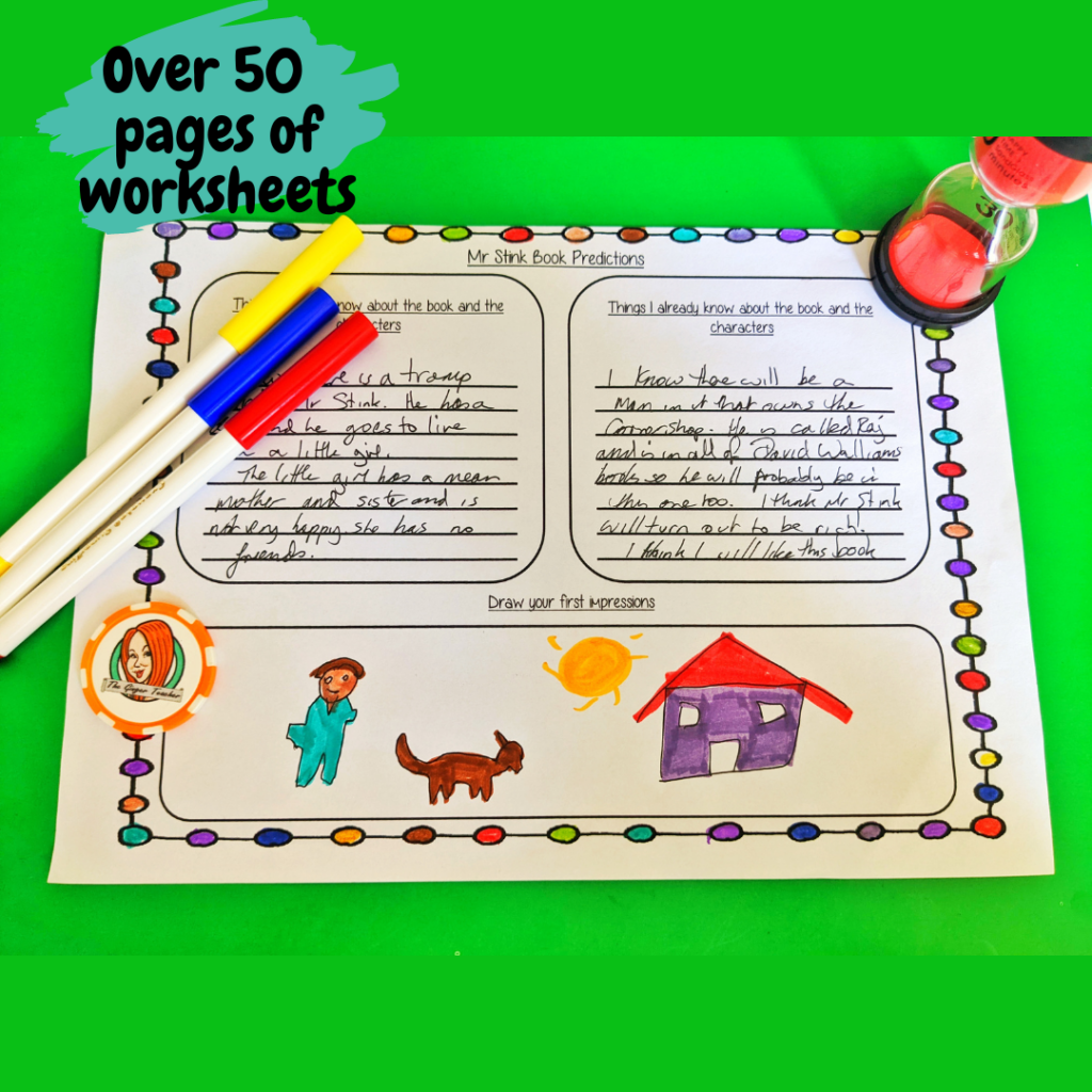 Mr Stink Worksheet Pack | Made By Teachers
