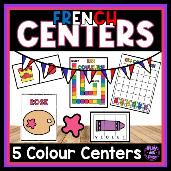 French Color Centers | Colour Activities - Made By Teachers