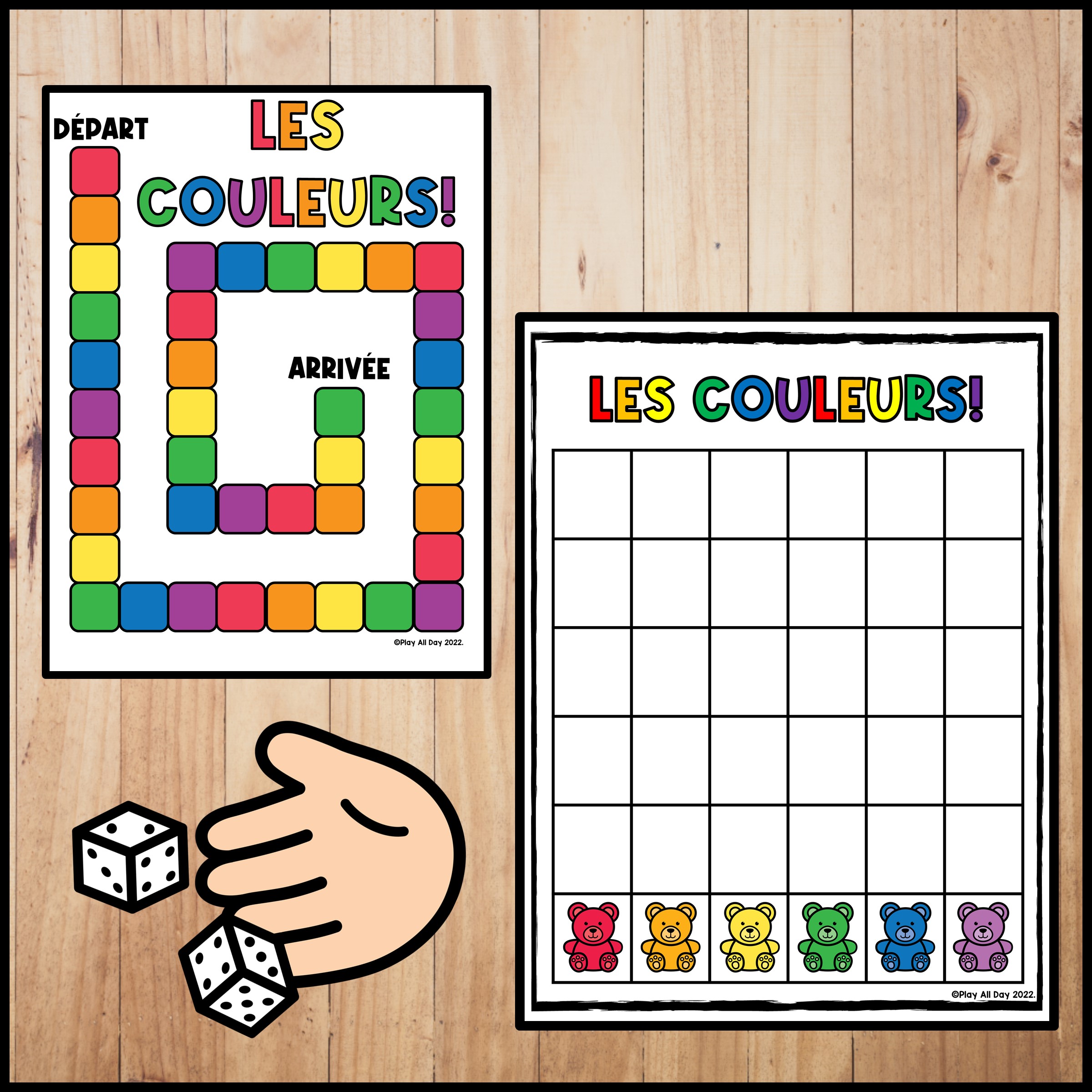 French Color Centers | Colour Activities | Made By Teachers