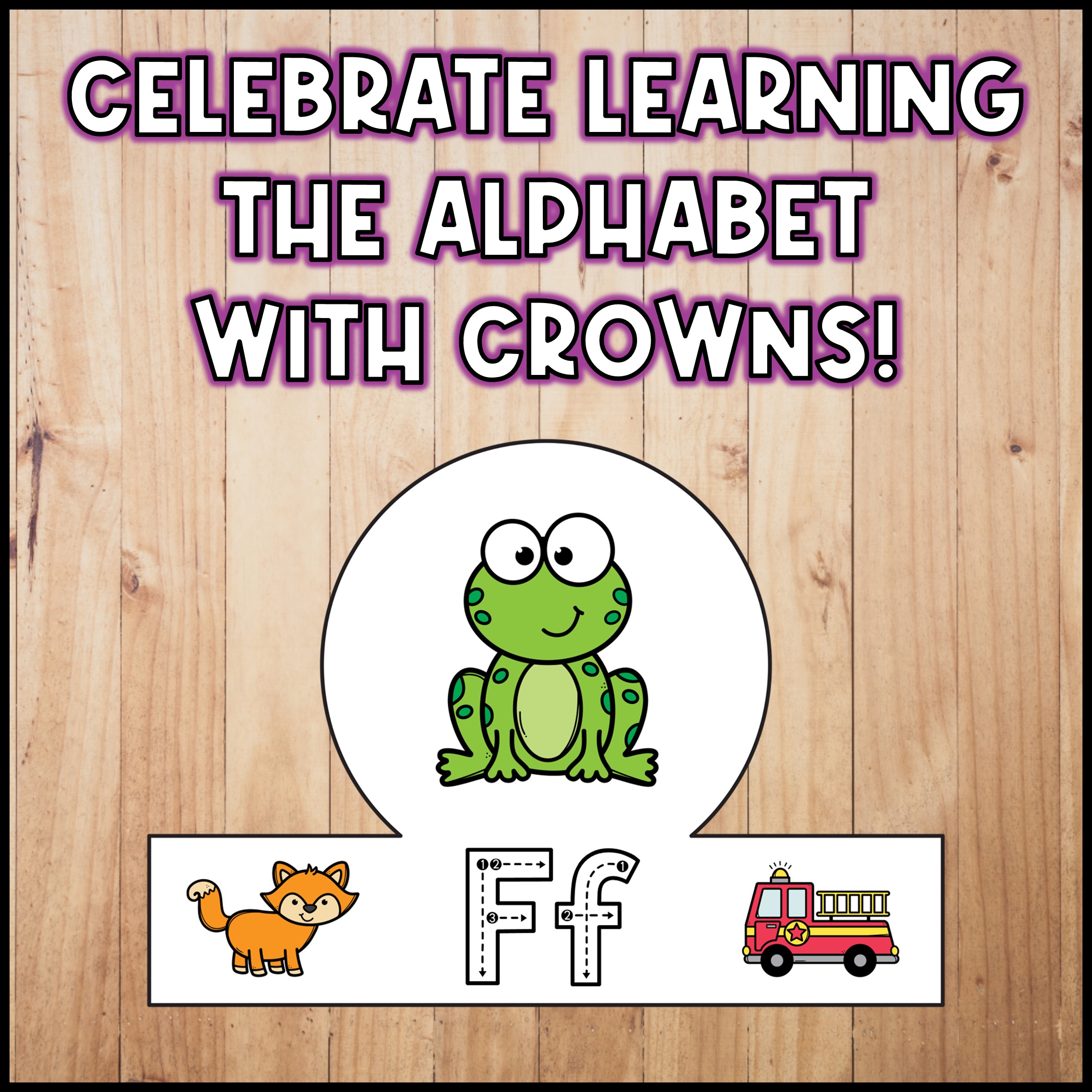 Alphabet Crowns | Letter Hats for Alphabet Recognition | Made By Teachers