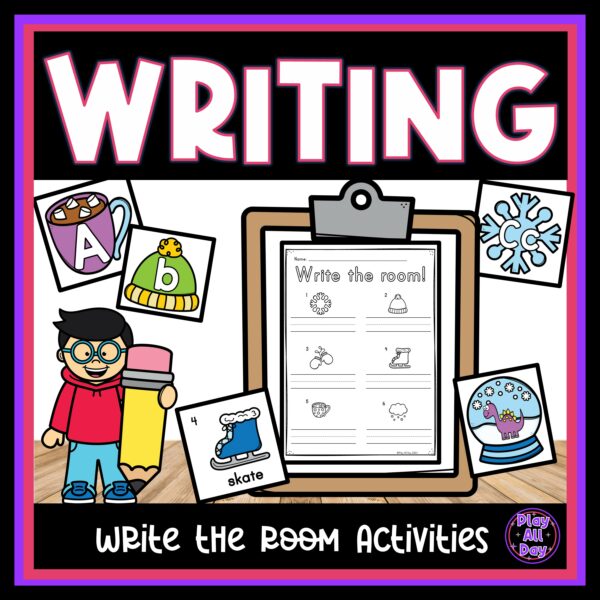 Winter Write the Room | Writing Activities for Early Learners - Made By ...