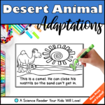 Desert Animal Adaptations Science Reader Print and Digital | Made By ...