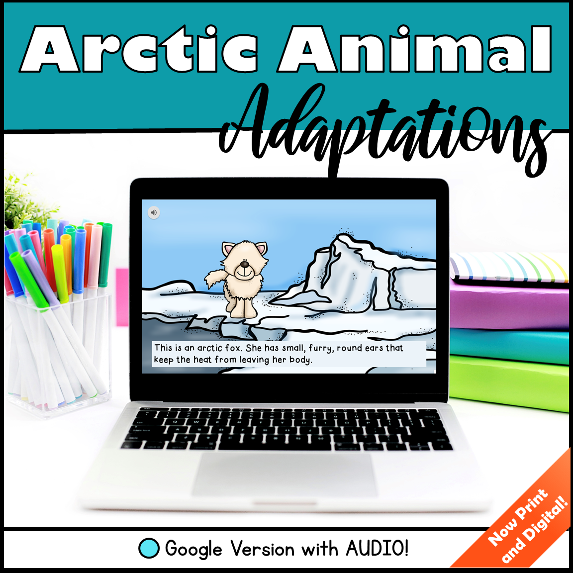 Arctic Animal Adaptations Science Reader Print and Digital | Made By ...