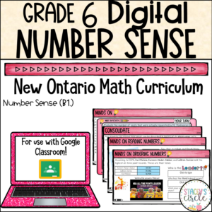 Grade 6 Number Sense Ontario Math - Digital Google Slides | Made By ...
