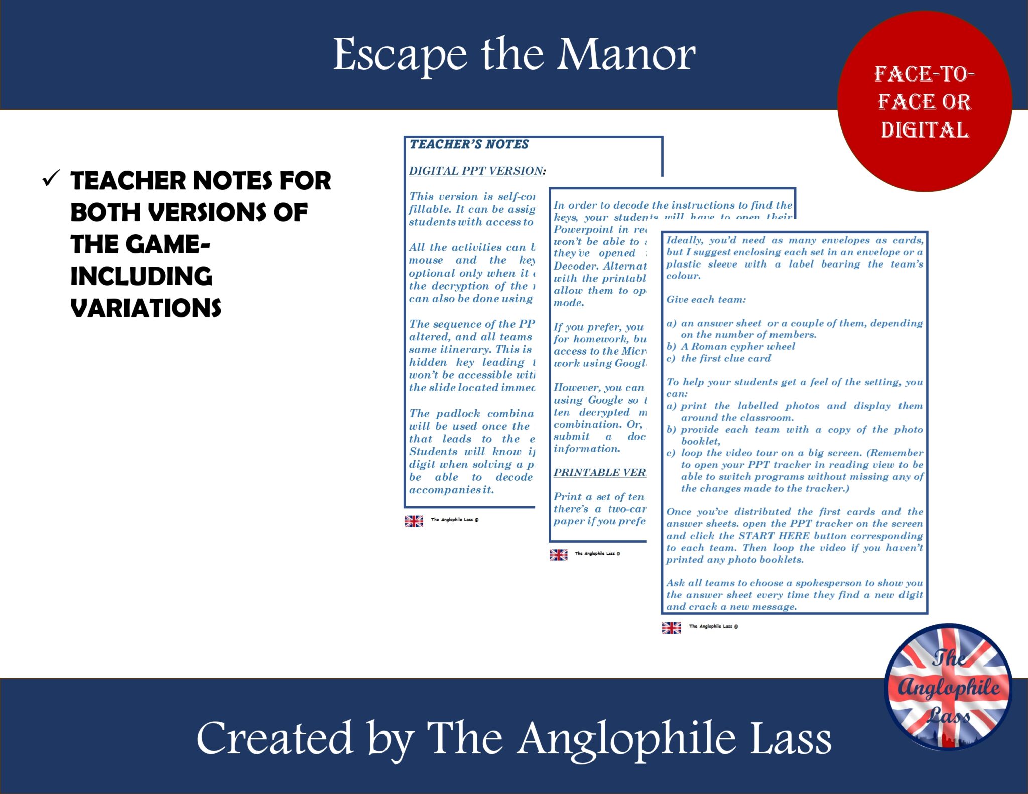 Vocabulary and Grammar Escape room ELA BUNDLE | Digital and Printable ...