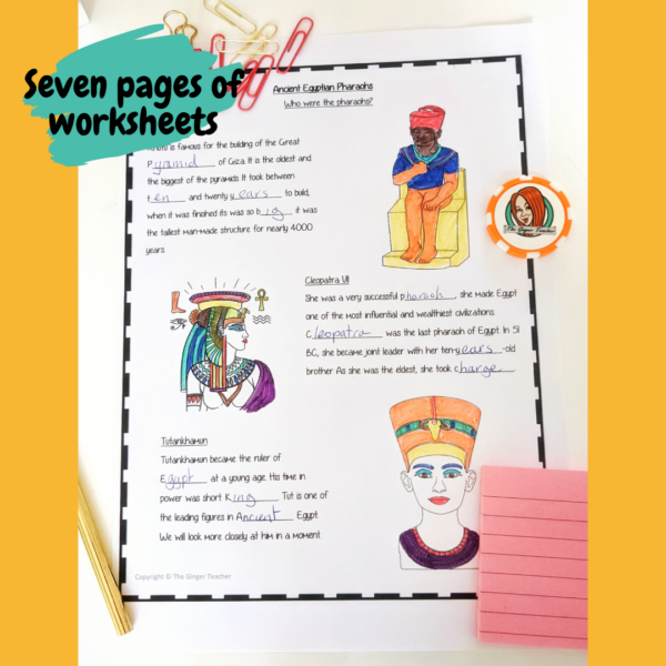 Egyptian Pharaohs Lesson | Made By Teachers