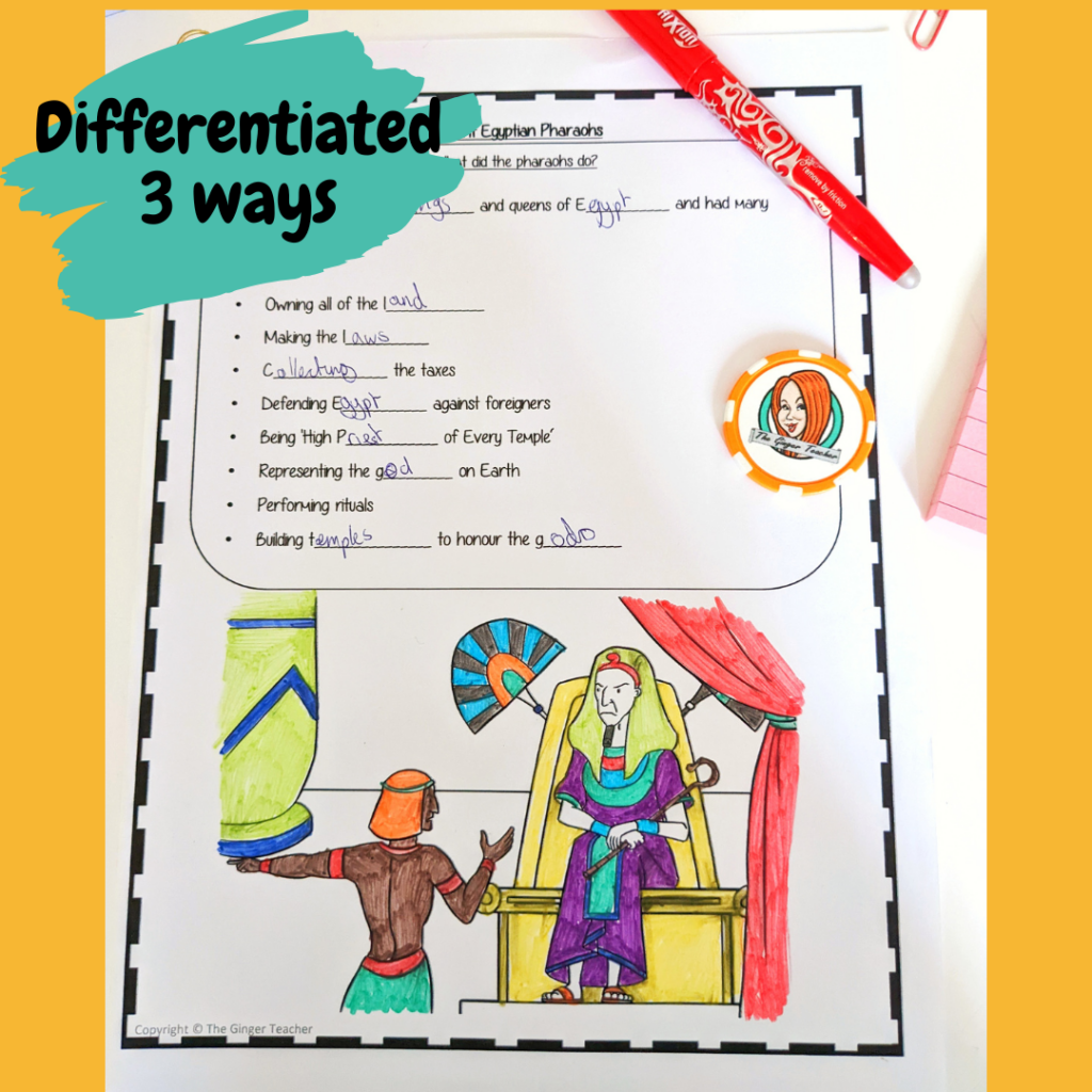 Egyptian Pharaohs Lesson | Made By Teachers