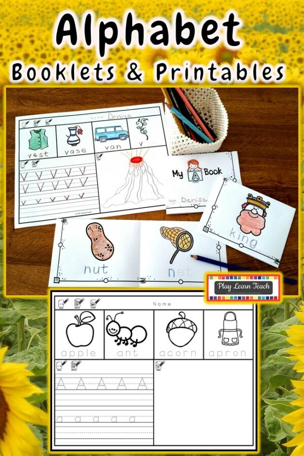 Alphabet Booklets and Practice Activities - Made By Teachers