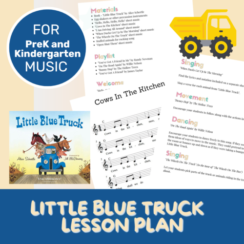 Preschool Music Lesson Plan | Mouse and Cookie | Music and Movement ...