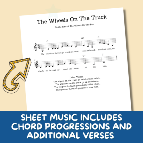 Preschool Music Lesson Plan | Little Blue Truck | Music and Movement ...