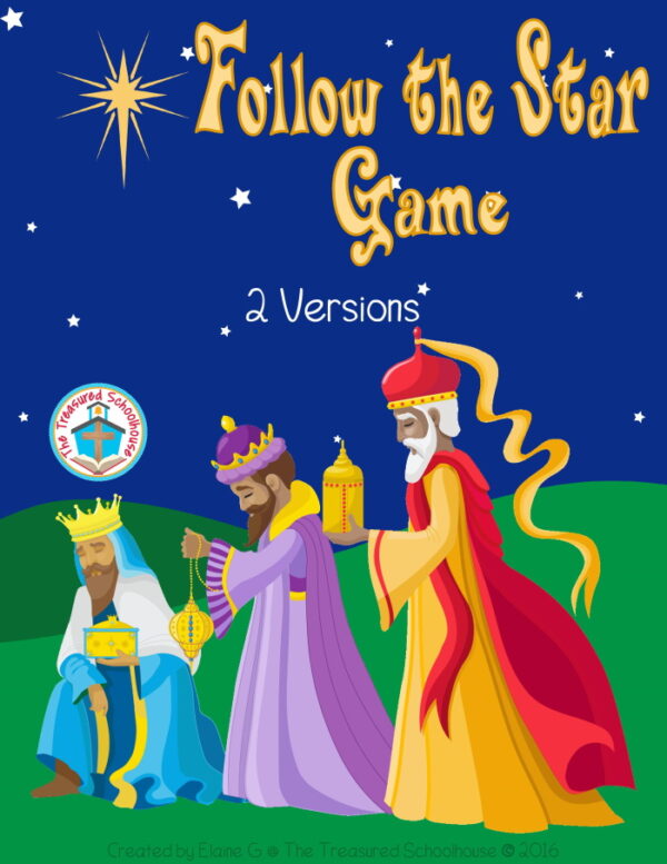 Christmas Nativity Follow the Star Game | Made By Teachers