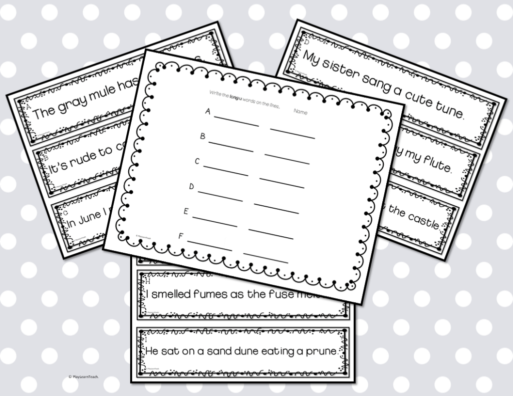 Reading Fluency Sentences CVCe | Made By Teachers