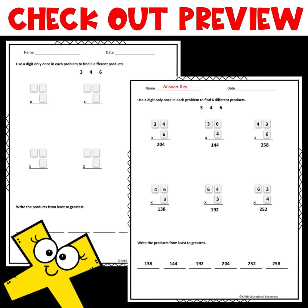 Multiplication 2 x 1 Create a problem - Made By Teachers