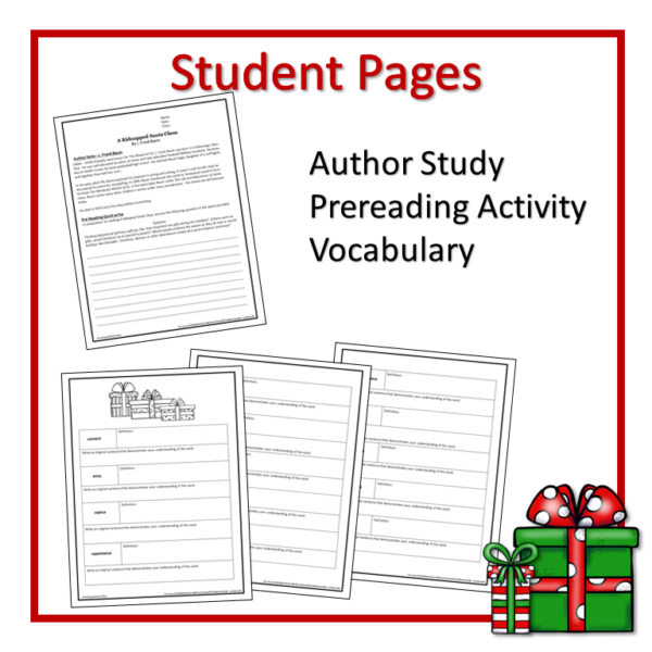 Holiday Short Story Unit A Kidnapped Santa Claus | Made By Teachers