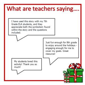 Holiday Short Story Unit A Kidnapped Santa Claus | Made By Teachers