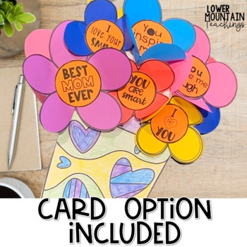 Mother's Day Craft Mother's Day Activity Flower Bouquet Card Unique ...